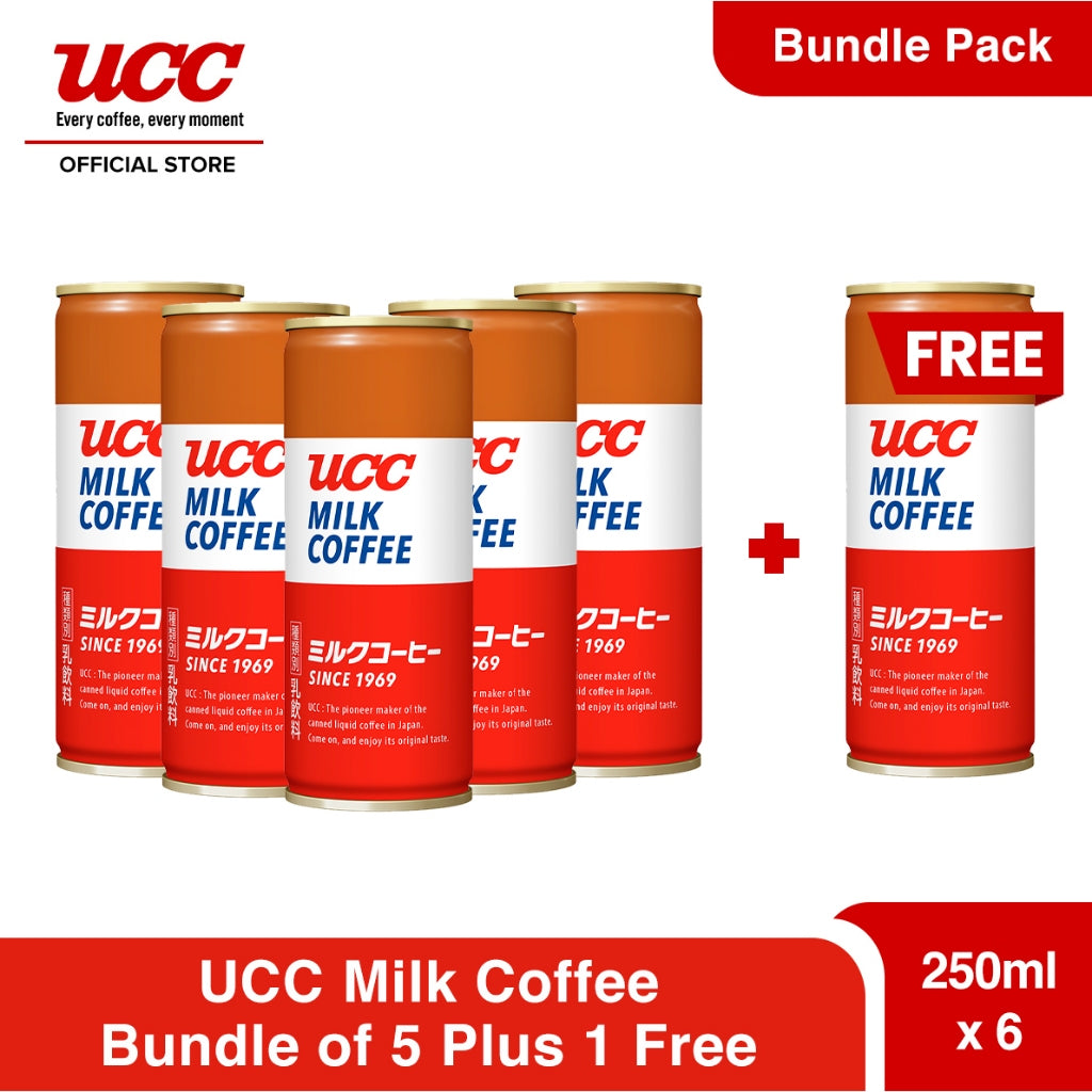 UCC Milk Coffee SOT 250g Buy 5 Get 1 FREE – UCC Coffee PH