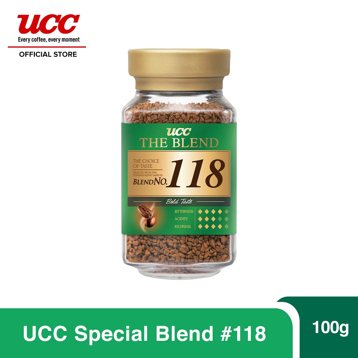 UCC Special Blend #118 100g – UCC Coffee PH