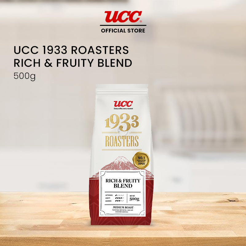 UCC 1933 Roasters Rich & Fruity Blend 500g – UCC Coffee PH