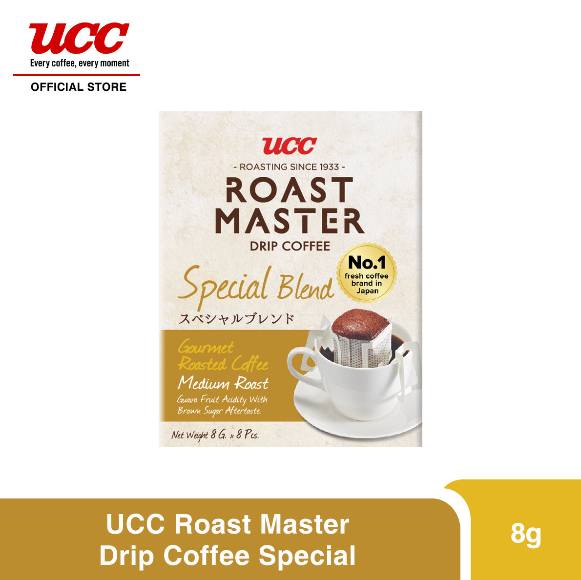 UCC Roast Master Drip Coffee Special 8g – UCC Coffee PH