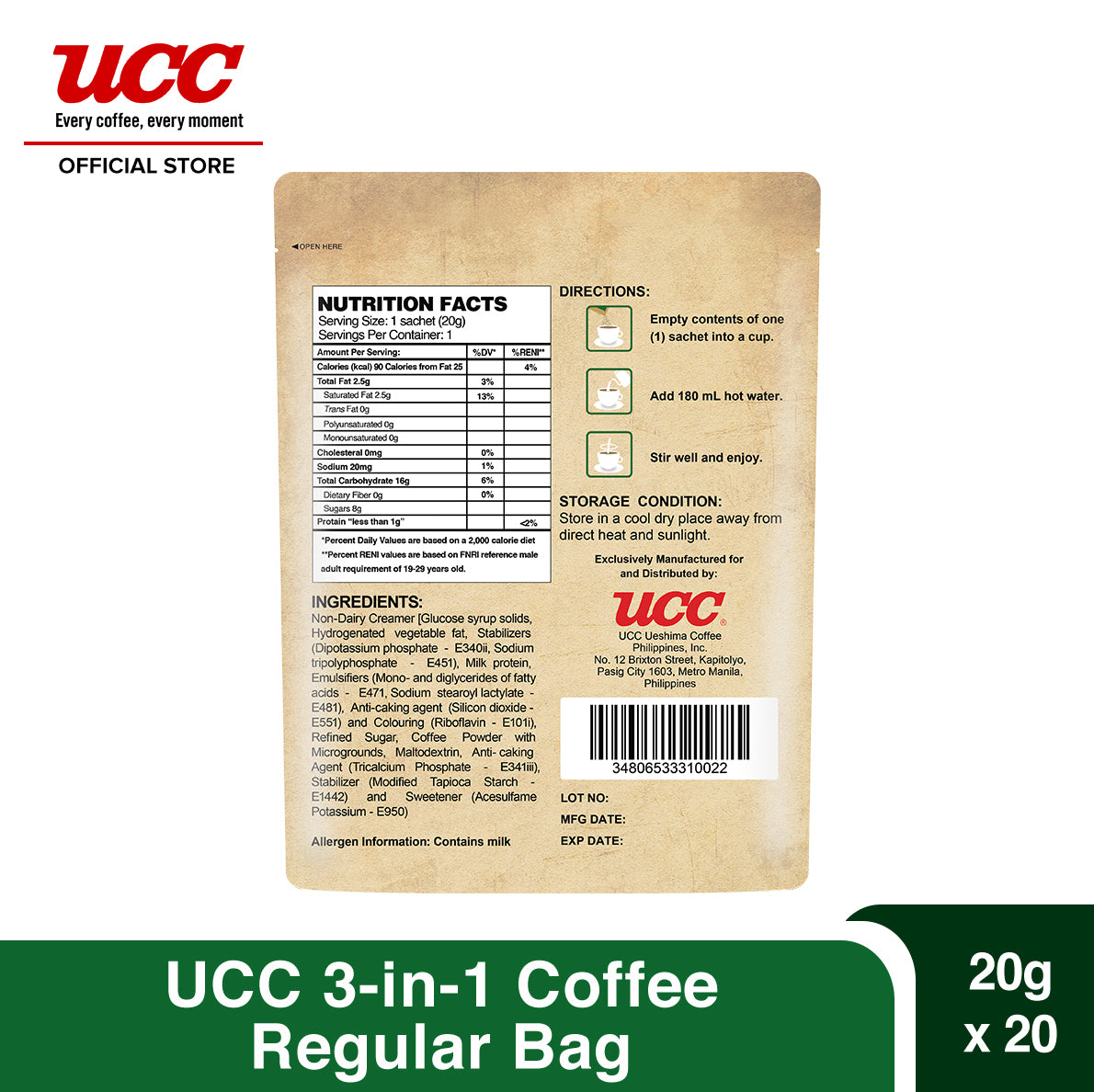 Products – UCC Coffee PH