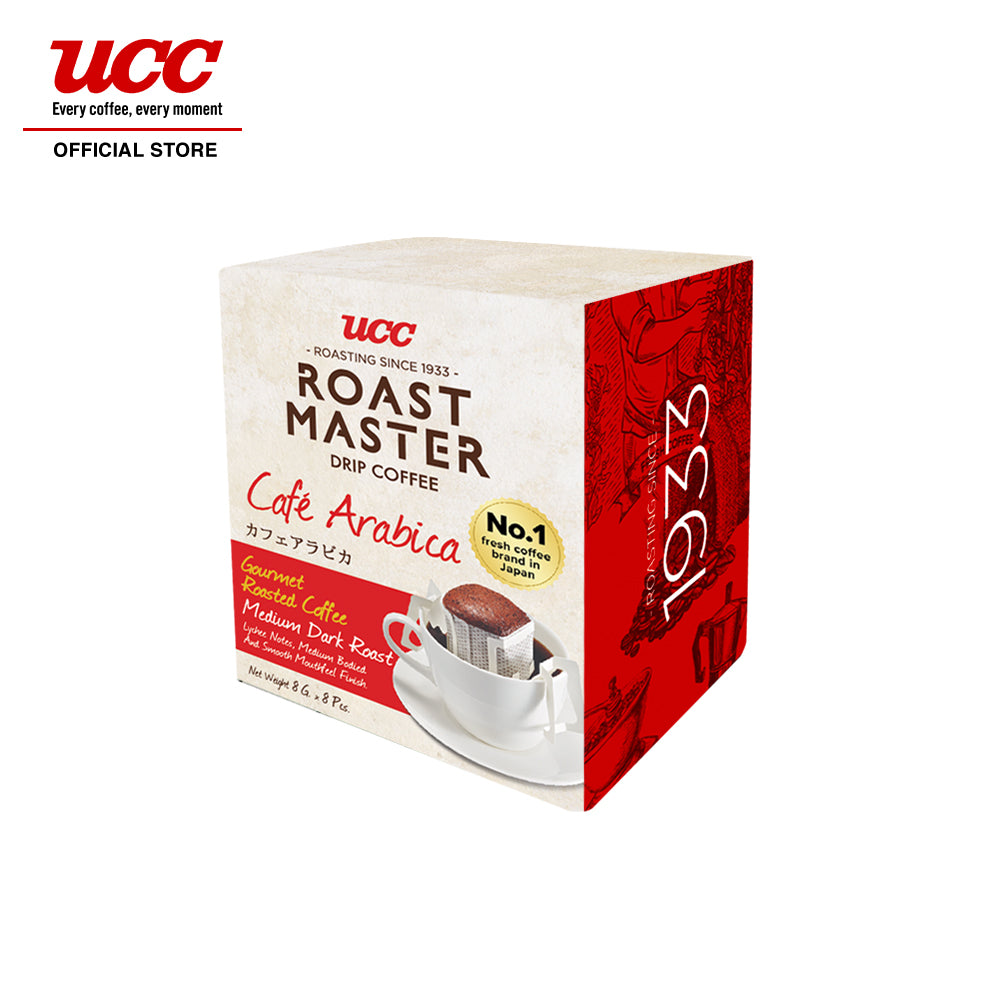 UCC Roast Master Drip Coffee Café Arabica 8g – UCC Coffee PH